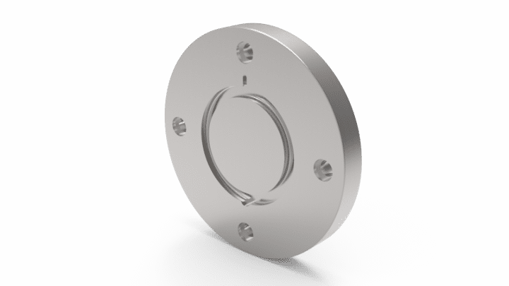 ISO-F chamber flanges